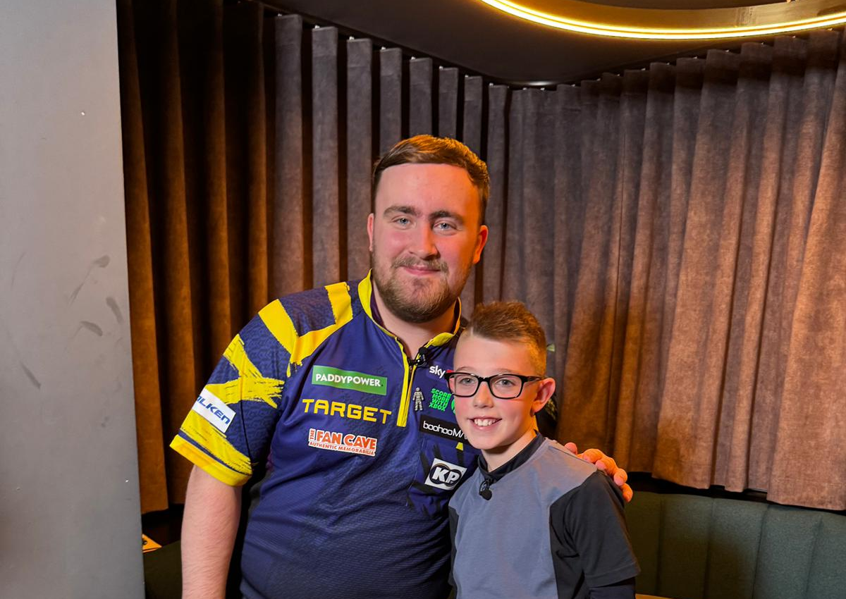 Luke Littler inspired by young West Midlands fan who turned to darts ...