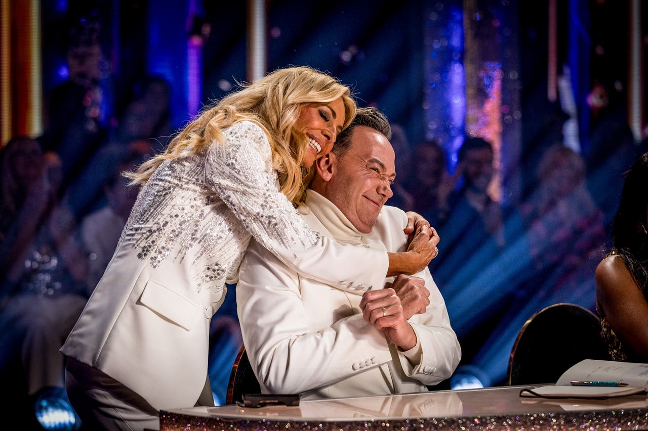 In Pictures: Tess Daly and Claudia Winkleman’s final Strictly Christmas ...