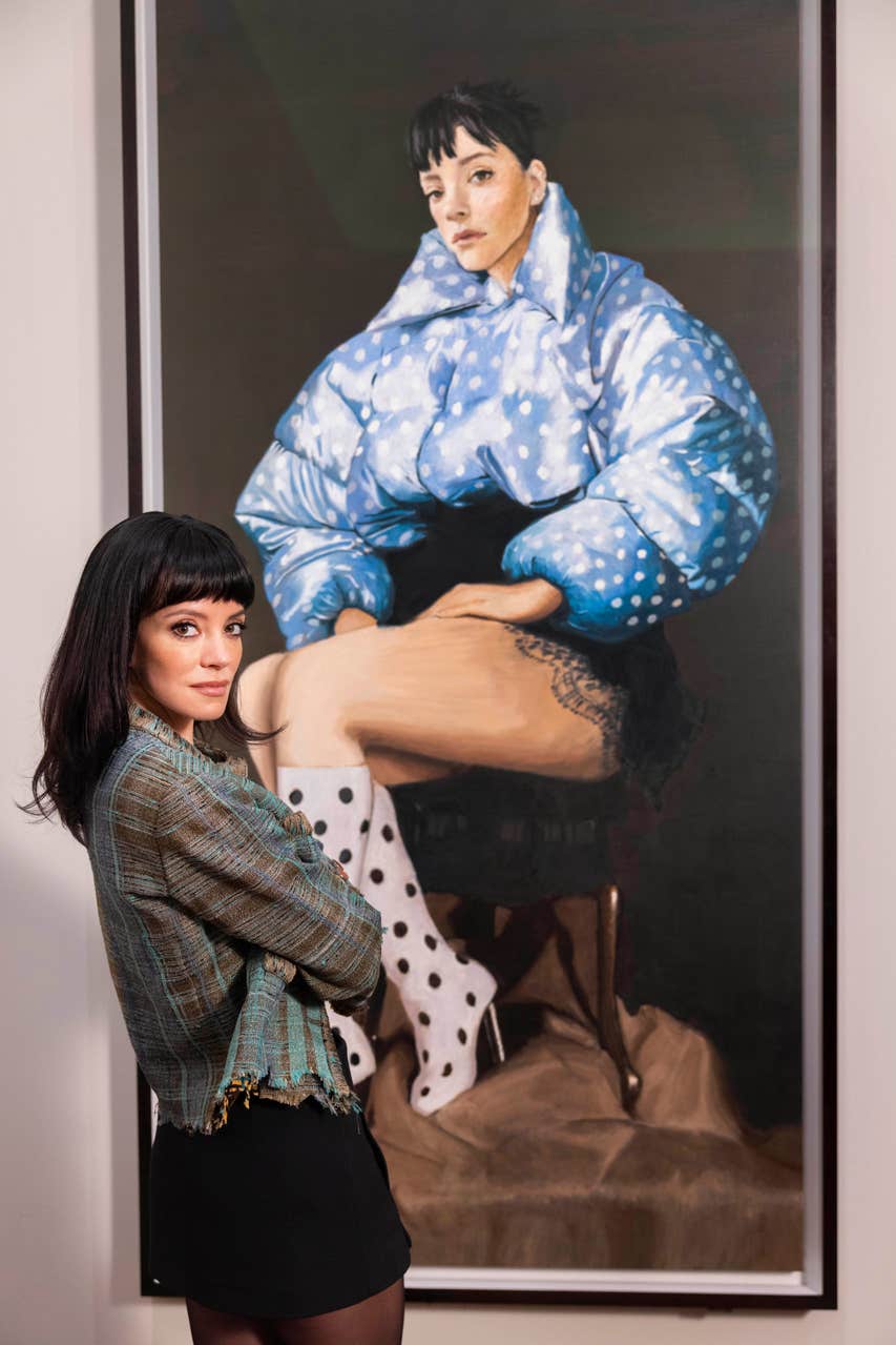 Lily Allen’s West End Girl portrait goes on display at National ...