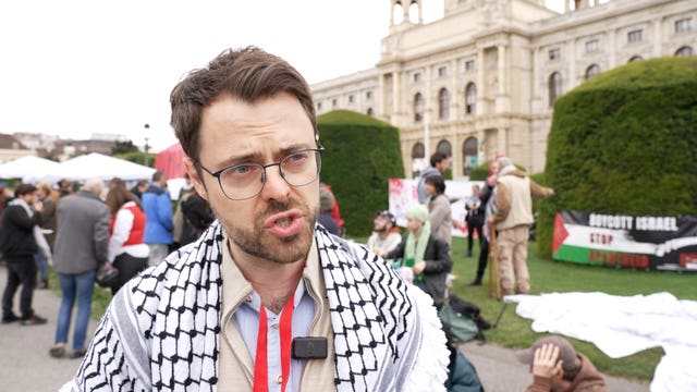 Protesters accuse Eurovision of ‘normalisation of war crimes’ at Vienna ...