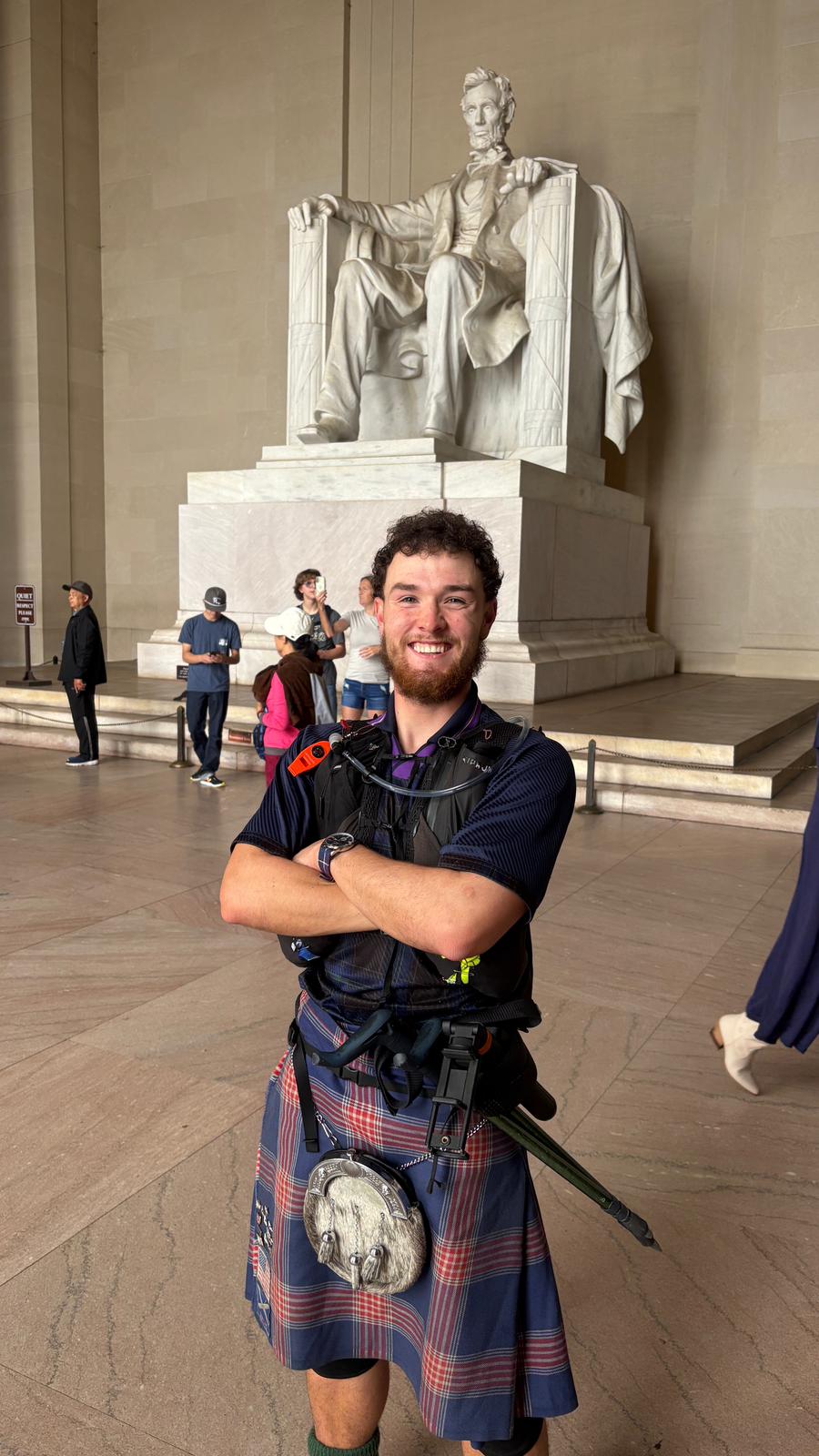 Charity campaigner reaches key staging point in World Cup walk across ...