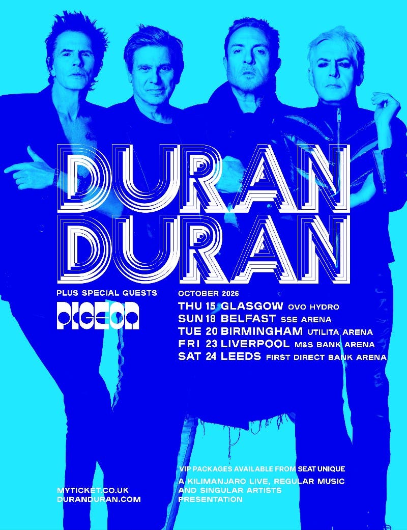Duran Duran announce 2026 UK arena tour dates | Ham & High