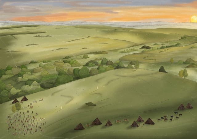 Archaeologists unearth 5,000-year-old ‘prototype’ for Stonehenge ...
