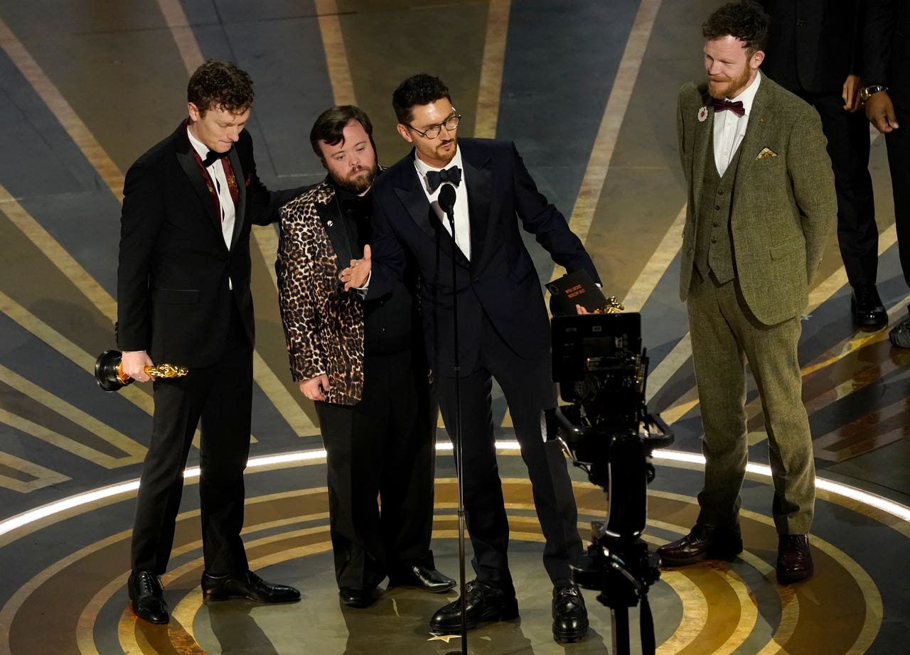 Watch: Oscars audience sing happy birthday to An Irish Goodbye's James ...