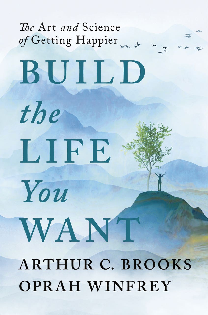 Oprah teams up with author Arthur C Brooks on book about happiness
