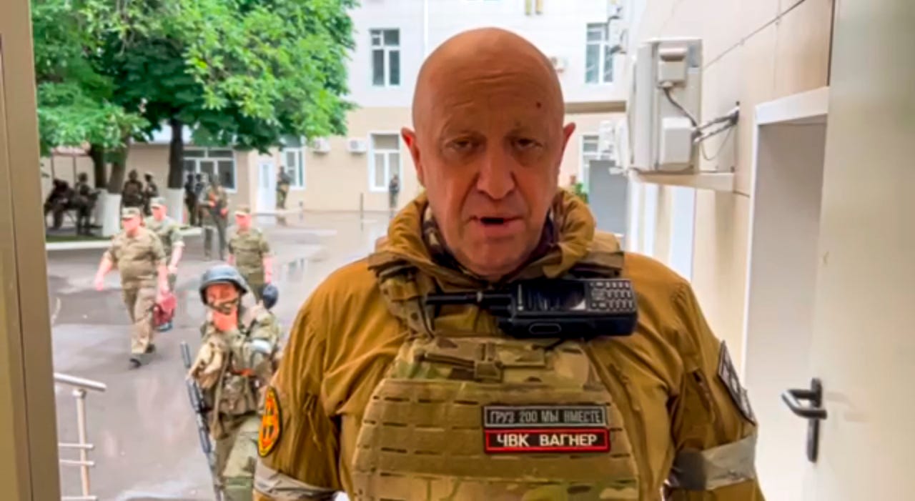 Wagner Group chief defends ‘patriots’ as Putin vows to crush 'armed mutiny'