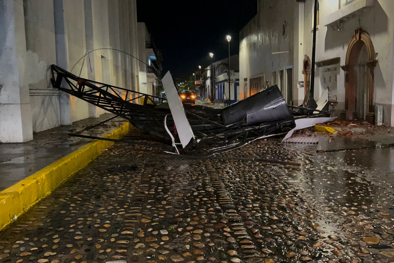Hurricane Lidia dissipates after hitting land at Mexico’s Puerto Vallarta