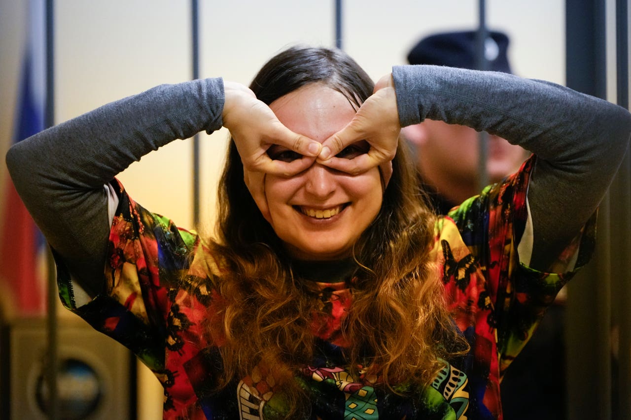 Russian jailed for seven years after swapping price tags for anti-war ...