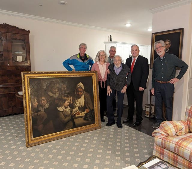 British painting stolen by mobsters is returned to owner’s son – 54 ... British painting stolen by mobsters is returned to owner’s son – 54 ...