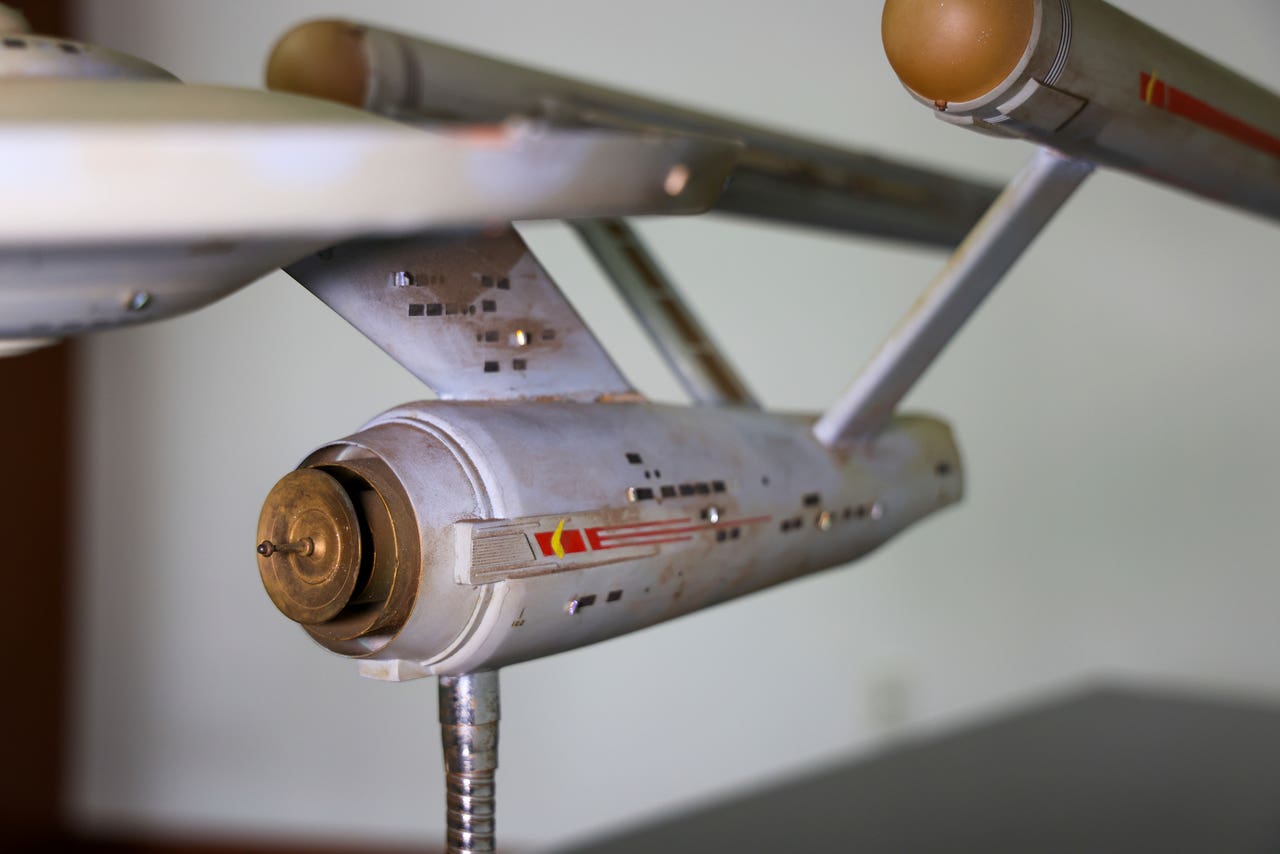 Long-lost first model of Star Trek’s USS Enterprise finally returned ...