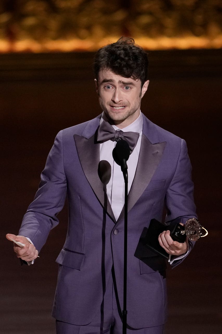Daniel Radcliffe lands first Tony award