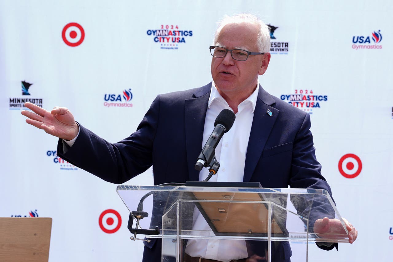 Kamala Harris ‘selects Tim Walz as running mate’ in US presidential ...