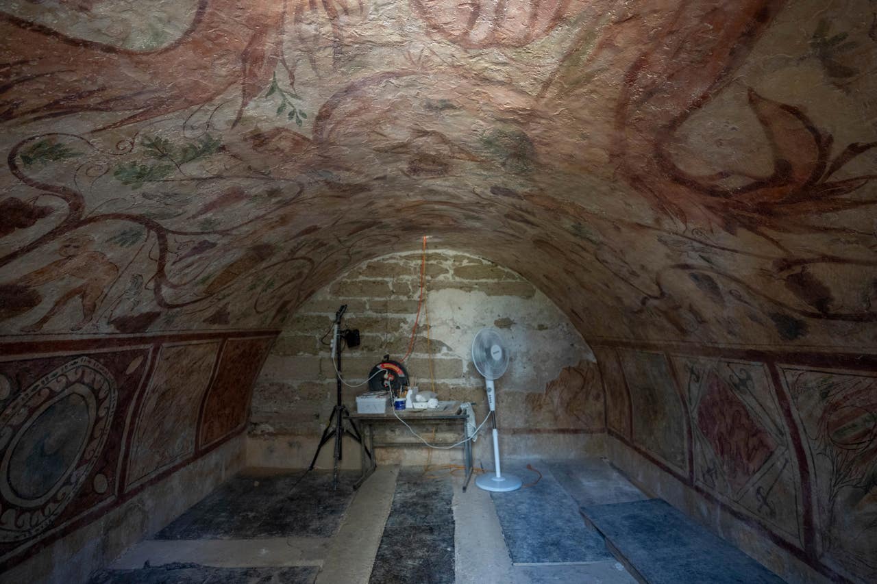 Ancient tombs featuring magnificent wall paintings open to public in ...