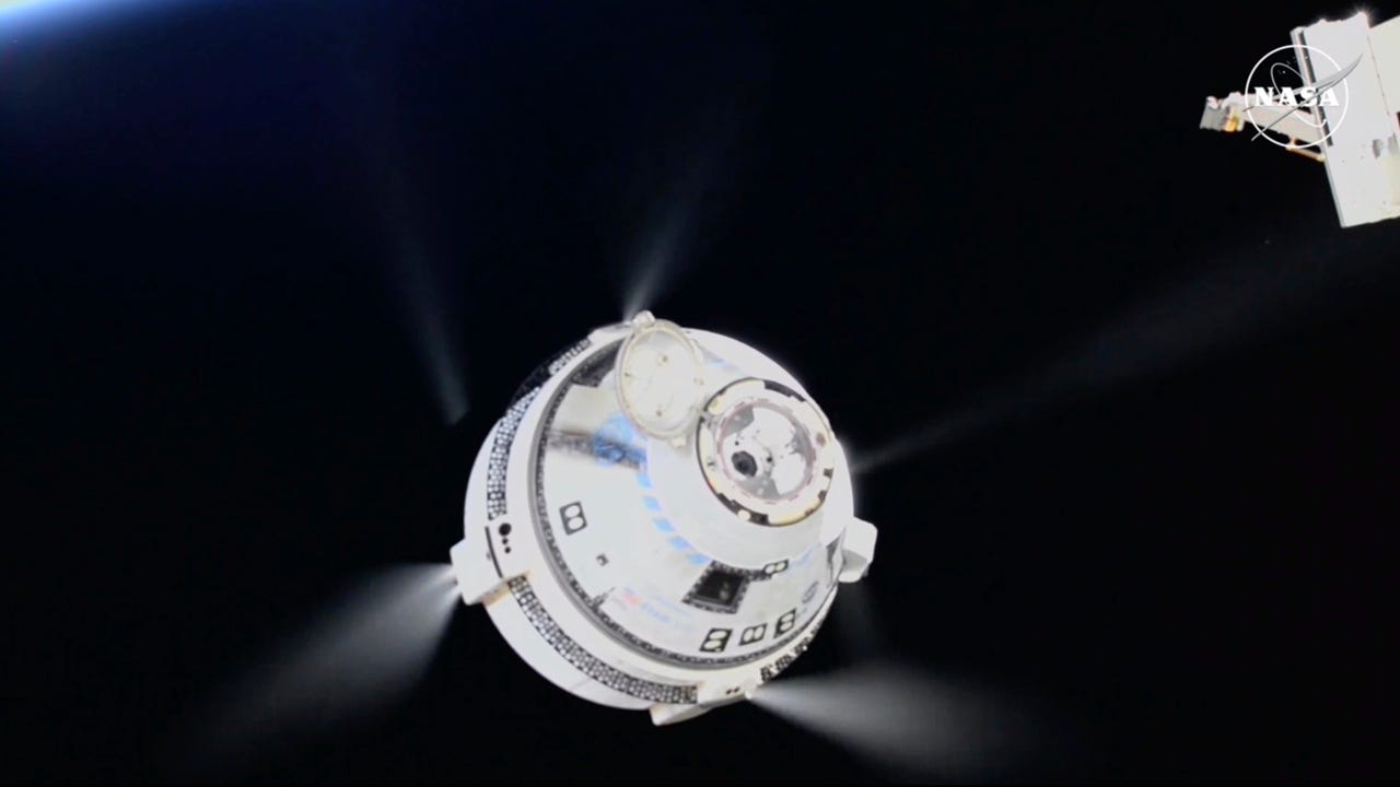 Boeing’s Starliner capsule leaves ISS and heads home without astronauts ...