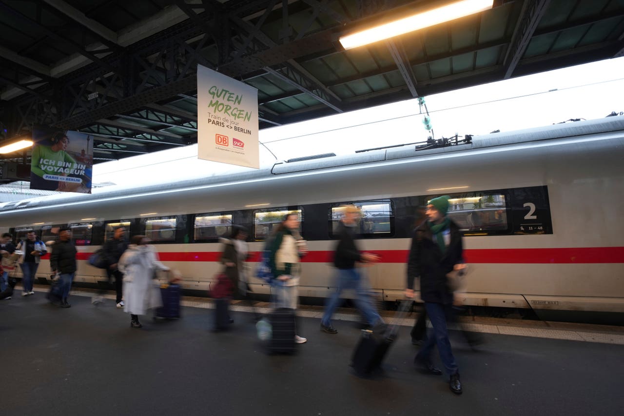 Germany and France launch direct high-speed train between Berlin and ...