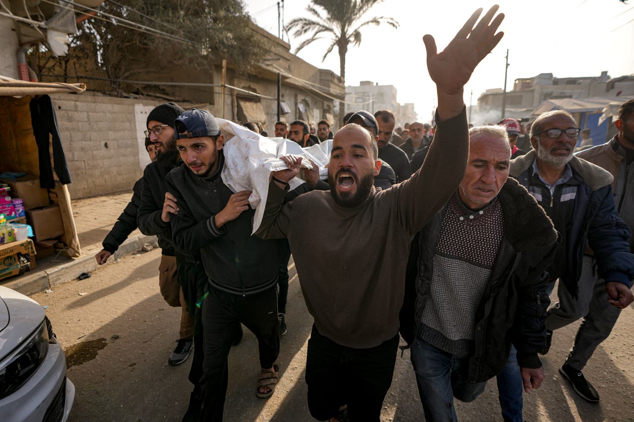 Israeli strike kills five Palestinian journalists in Gaza Strip ...