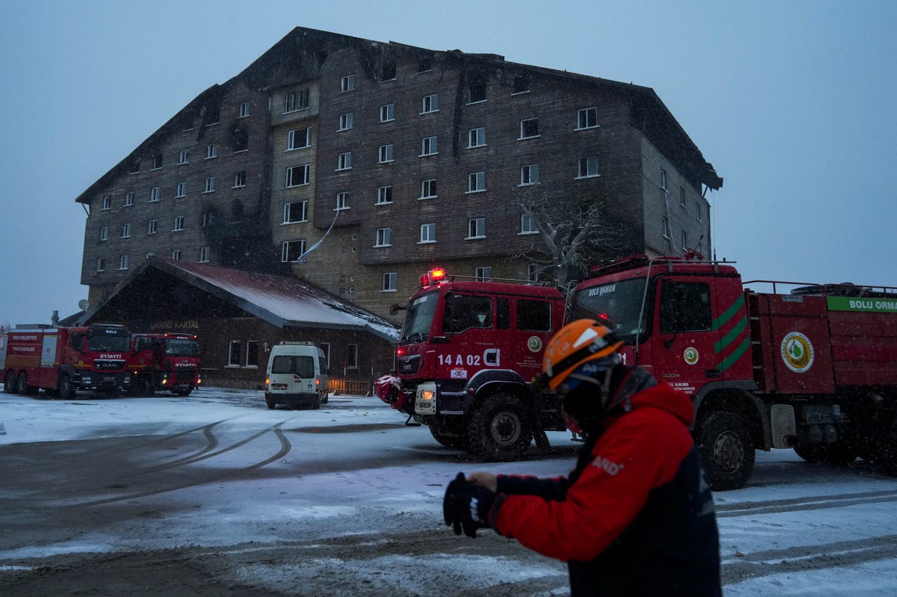 Witnesses describe helplessness over Turkish ski hotel fire horror ...