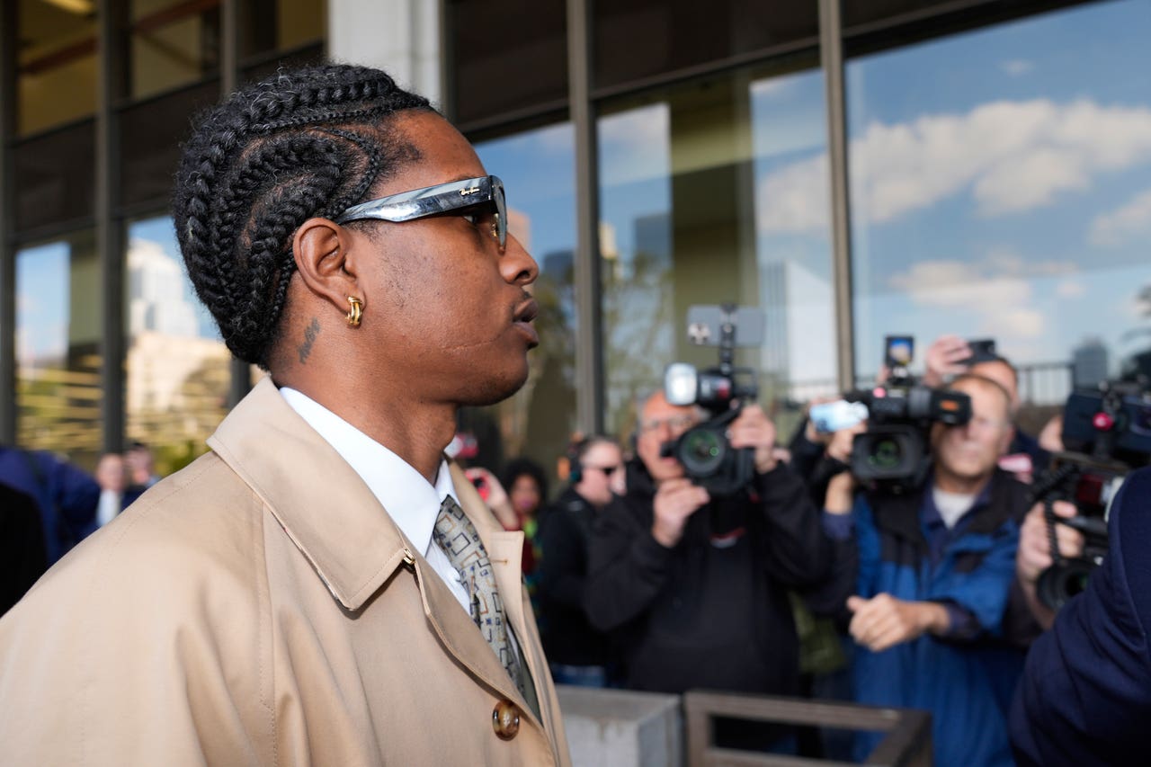 Rihanna makes court appearance at trial of partner ASAP Rocky | The Mail