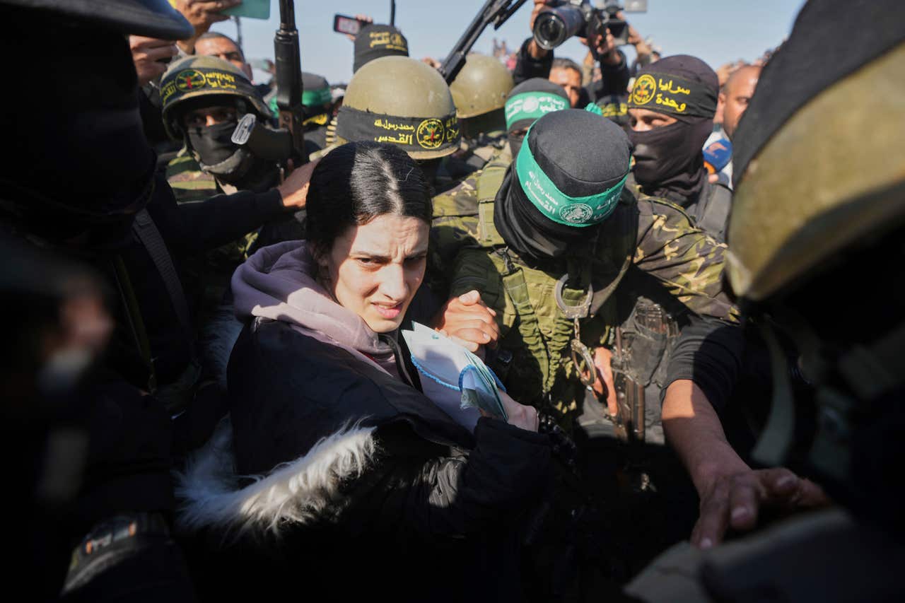 Hamas releases further eight hostages as ceasefire continues to hold ...