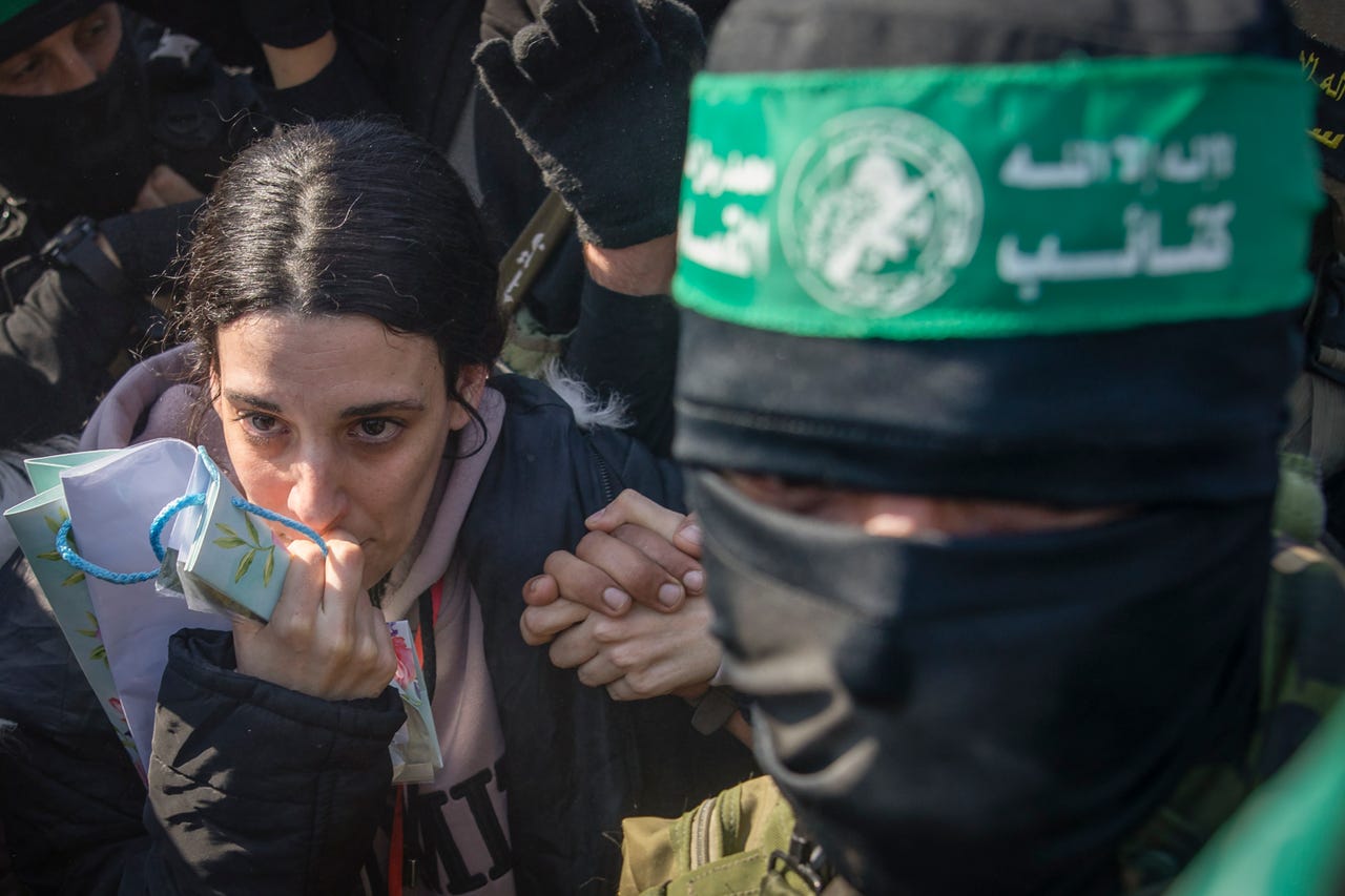 Hamas releases names of three male hostages set to be released on ...