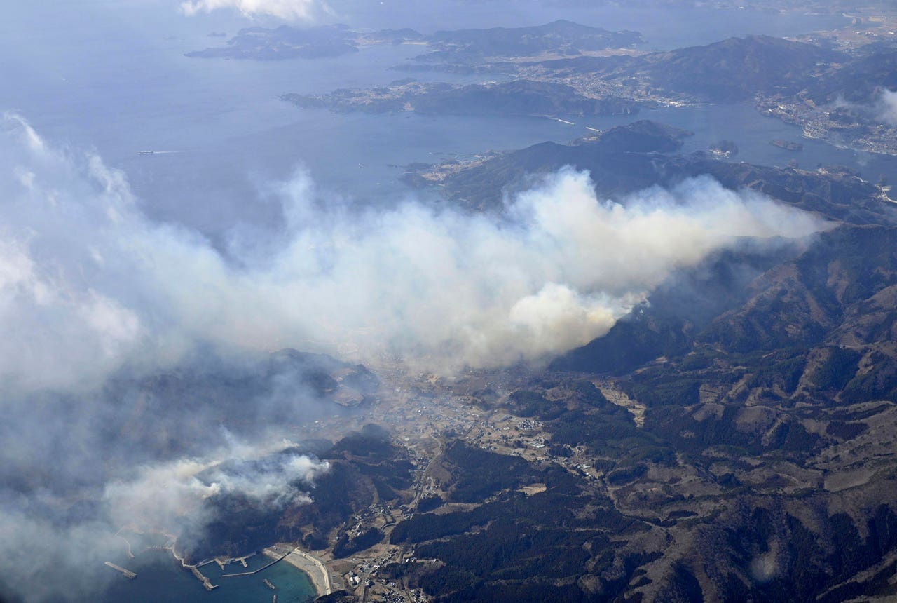 More than 1,200 evacuated as Japan forest fire continues to burn ...
