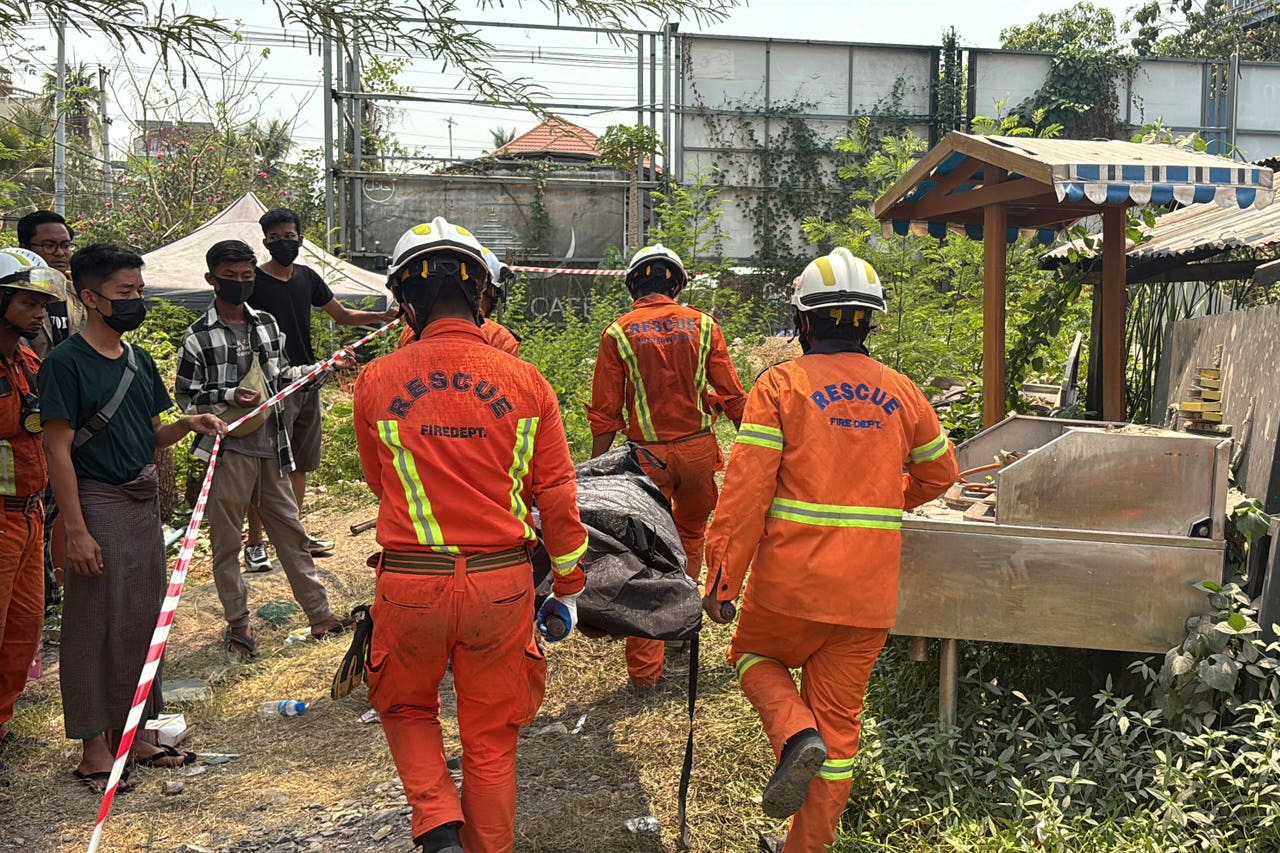 UN urges relief efforts in Myanmar as earthquake death toll rises | The ...