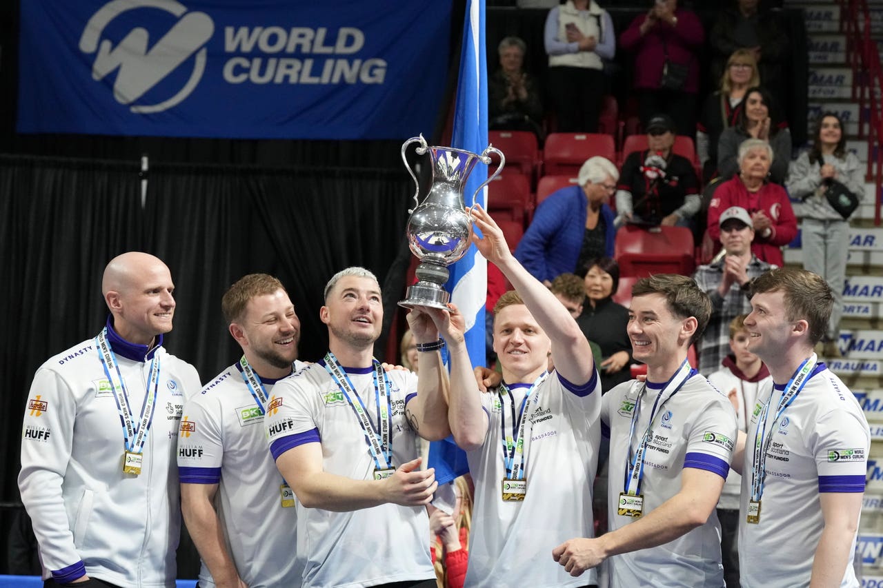 Bruce Mouat reflects on dream ending as Scotland crowned world curling ...