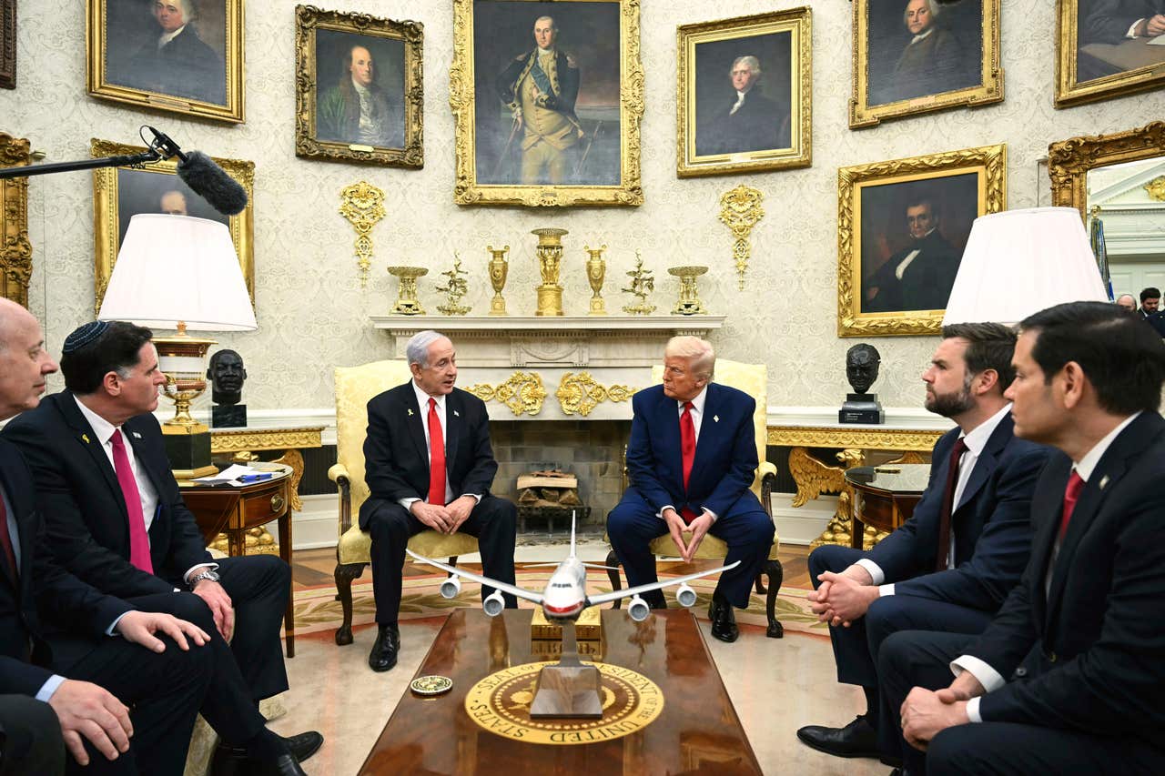 Trump and Netanyahu hold White House talks on tariffs, Gaza and Iran ...