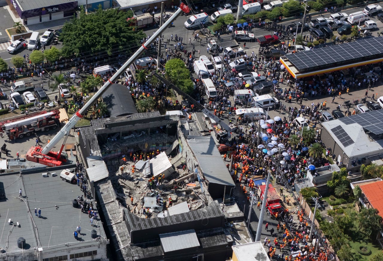 Death toll from roof collapse at Dominican Republic club reaches 124 ...