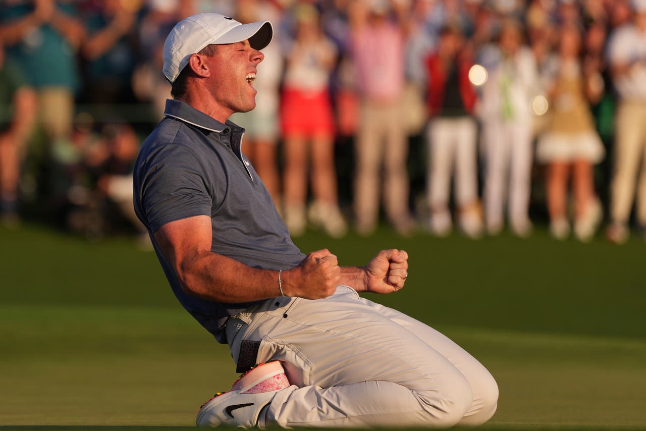 A look at Rory McIlroy’s major wins as Masters victory seals career ...
