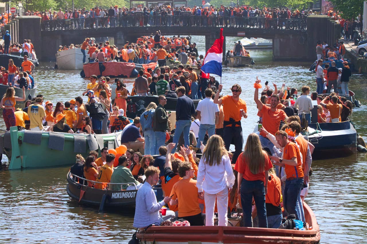 Netherlands turns orange to celebrate King Willem-Alexander’s birthday ...