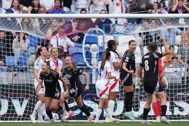 Arsenal into Women’s Champions League final with stunning second-leg ...