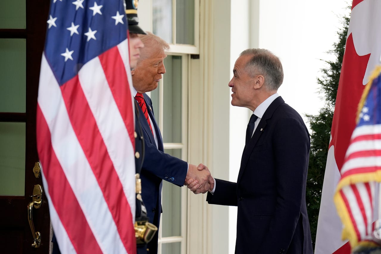 Carney and Trump remain apart on tariffs and 51st state after White ...