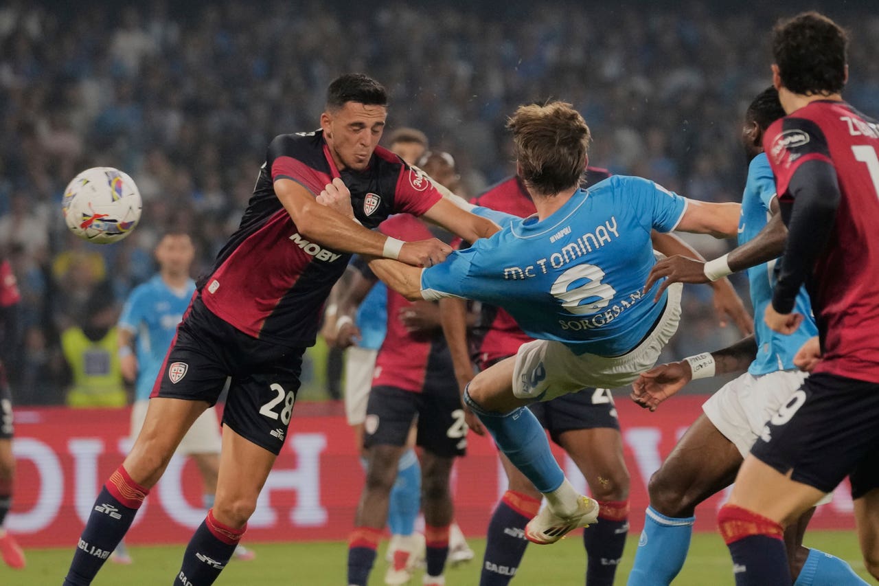 Scott McTominay scores stunner to fire Napoli to Serie A title success ...