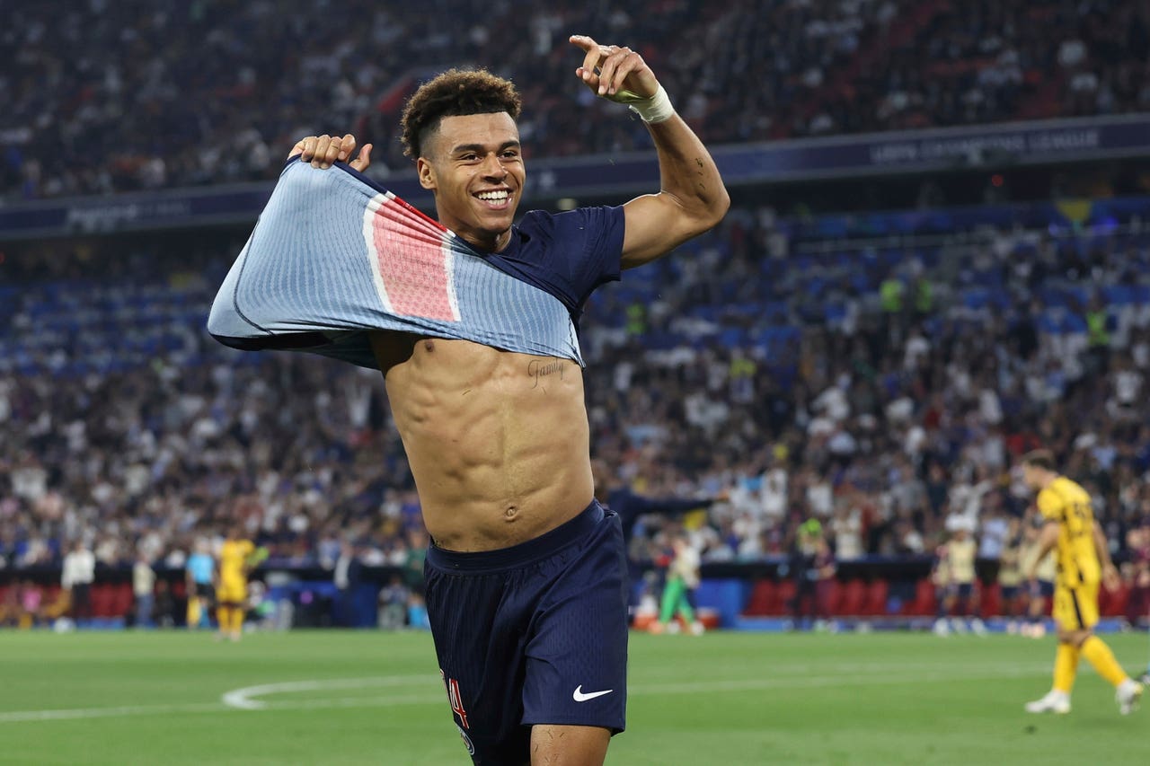 Paris St Germain sweep aside Inter Milan to win Champions League | The Mail