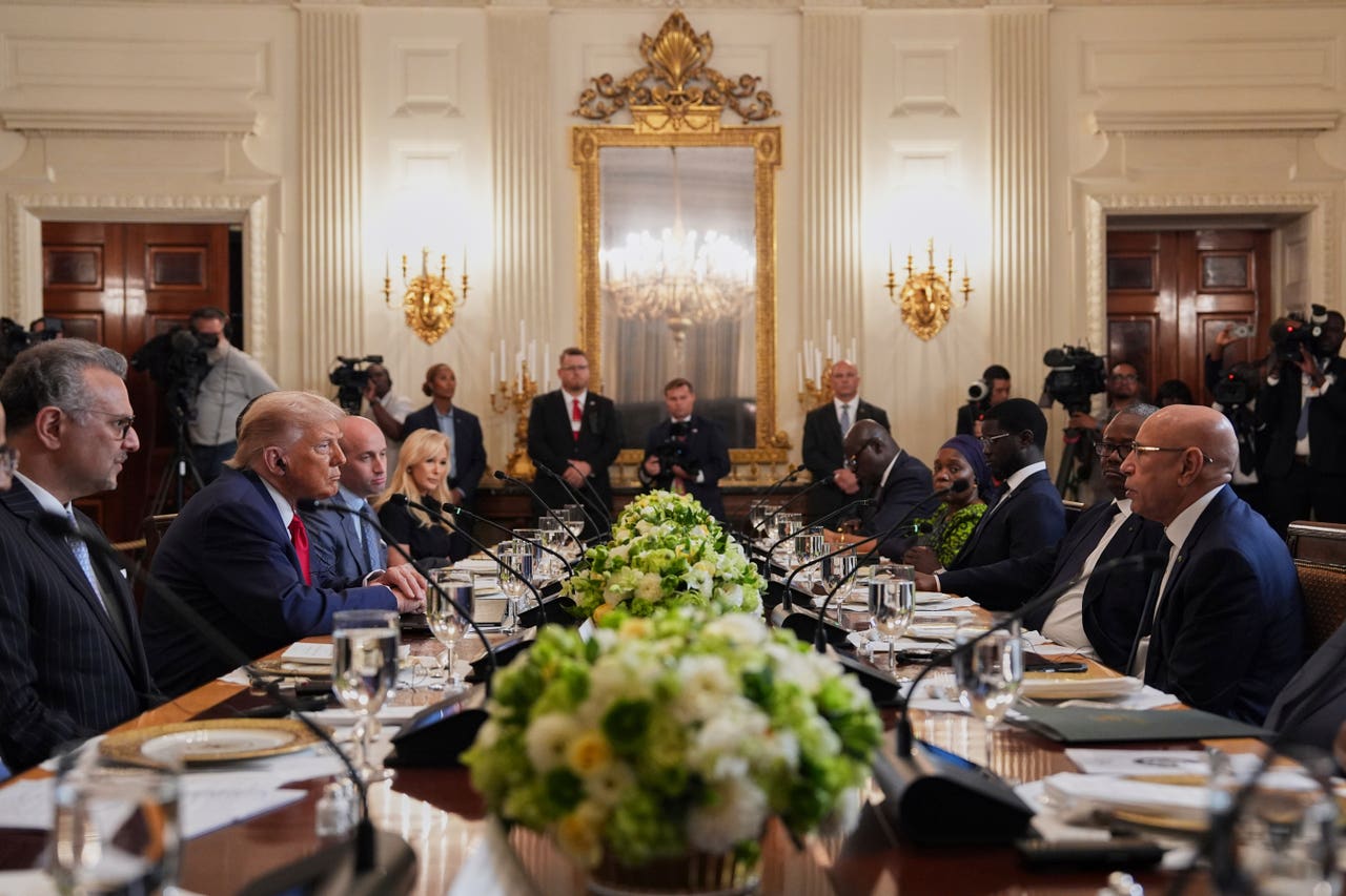 Trump’s ‘condescending’ praise of Liberian president’s English skills ...