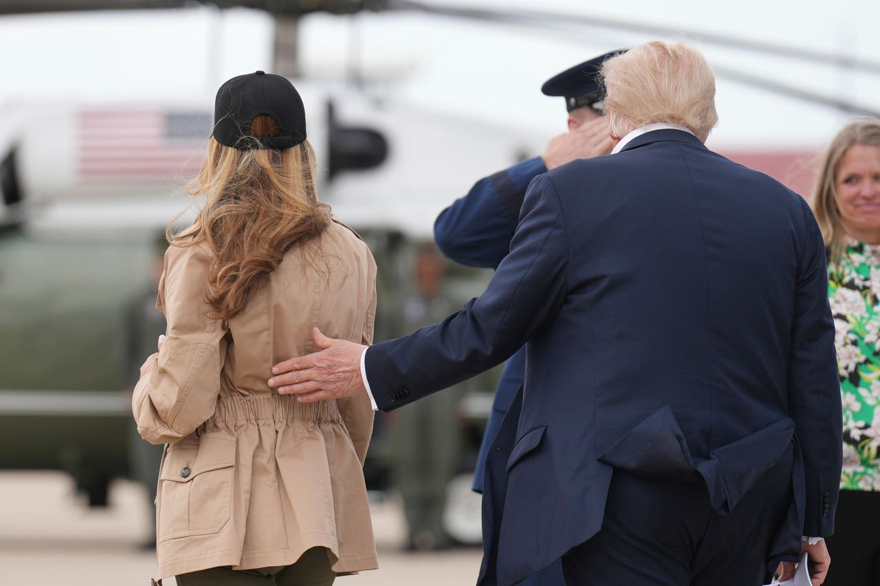 Trump visits Texas amid fears over his plans to scrap disaster relief ...