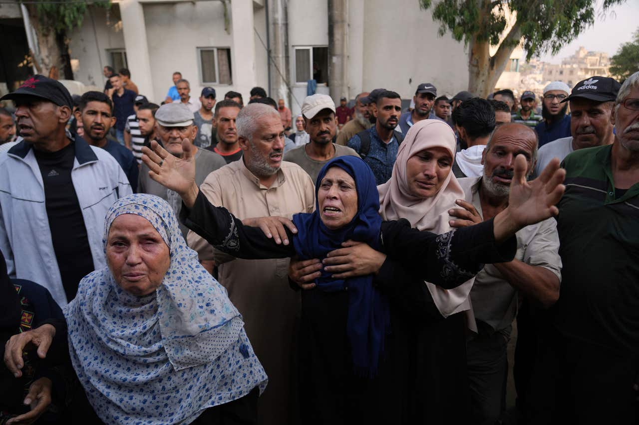 Israeli gunfire and strikes kill 42 in Gaza as many of the dead sought ...