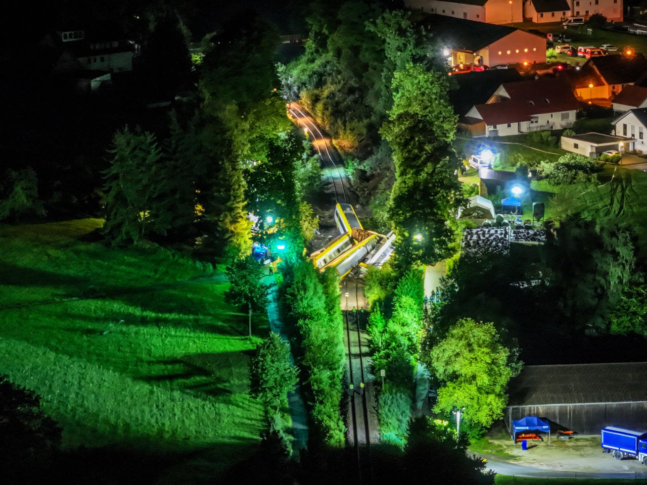 German train derailment ’caused by landslide’ | Watford Observer