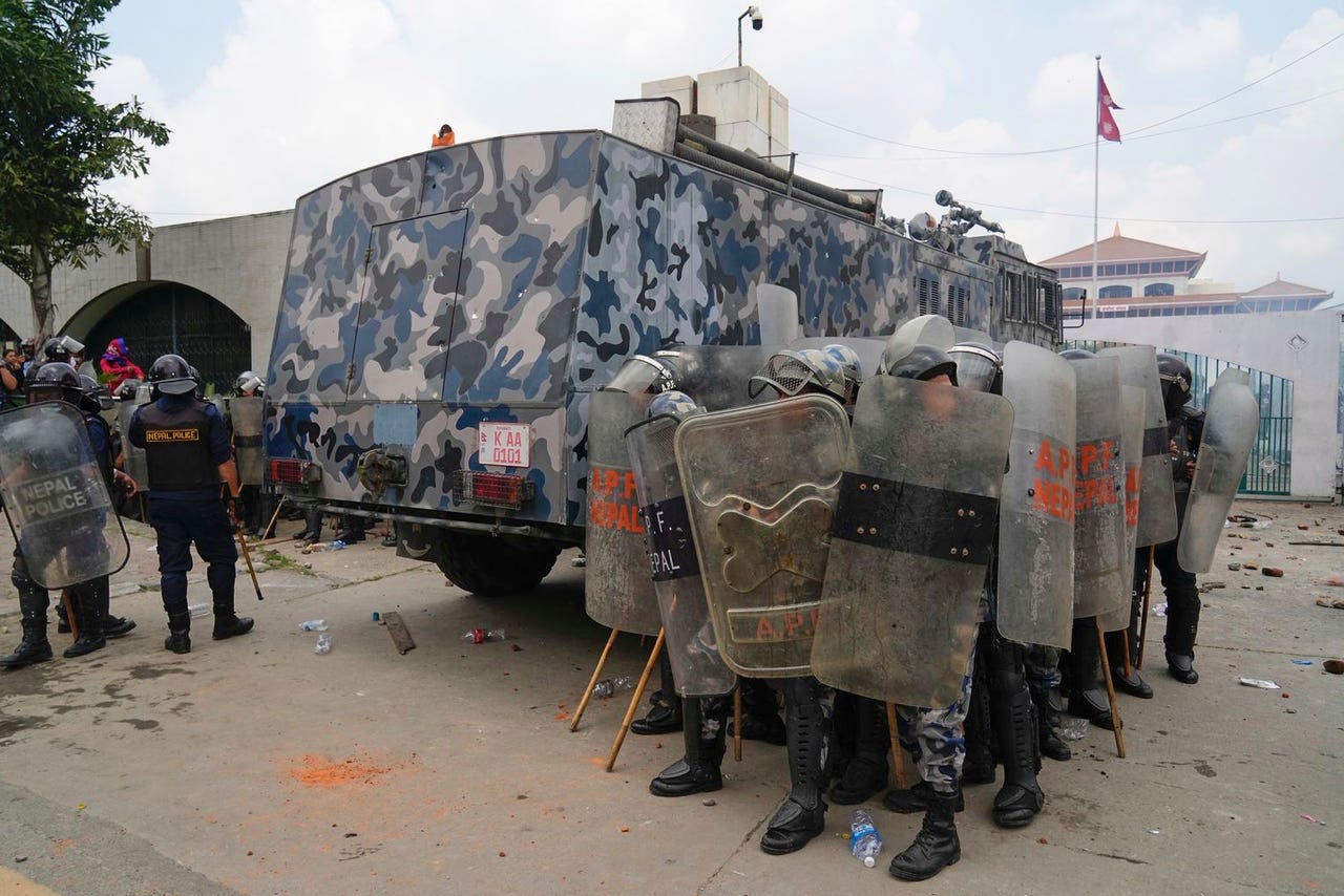 Police in Nepal open fire on anti-government protesters, killing 17 ...