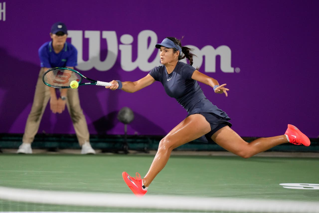 Emma Raducanu beaten in Seoul after letting slip second-set match ...