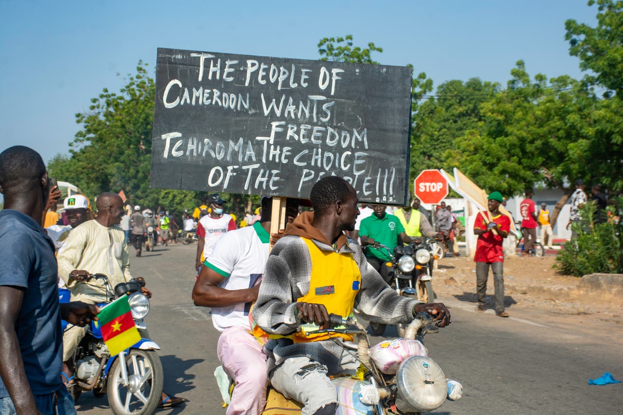 World’s oldest president, 92, wins contested Cameroon election after unrest
