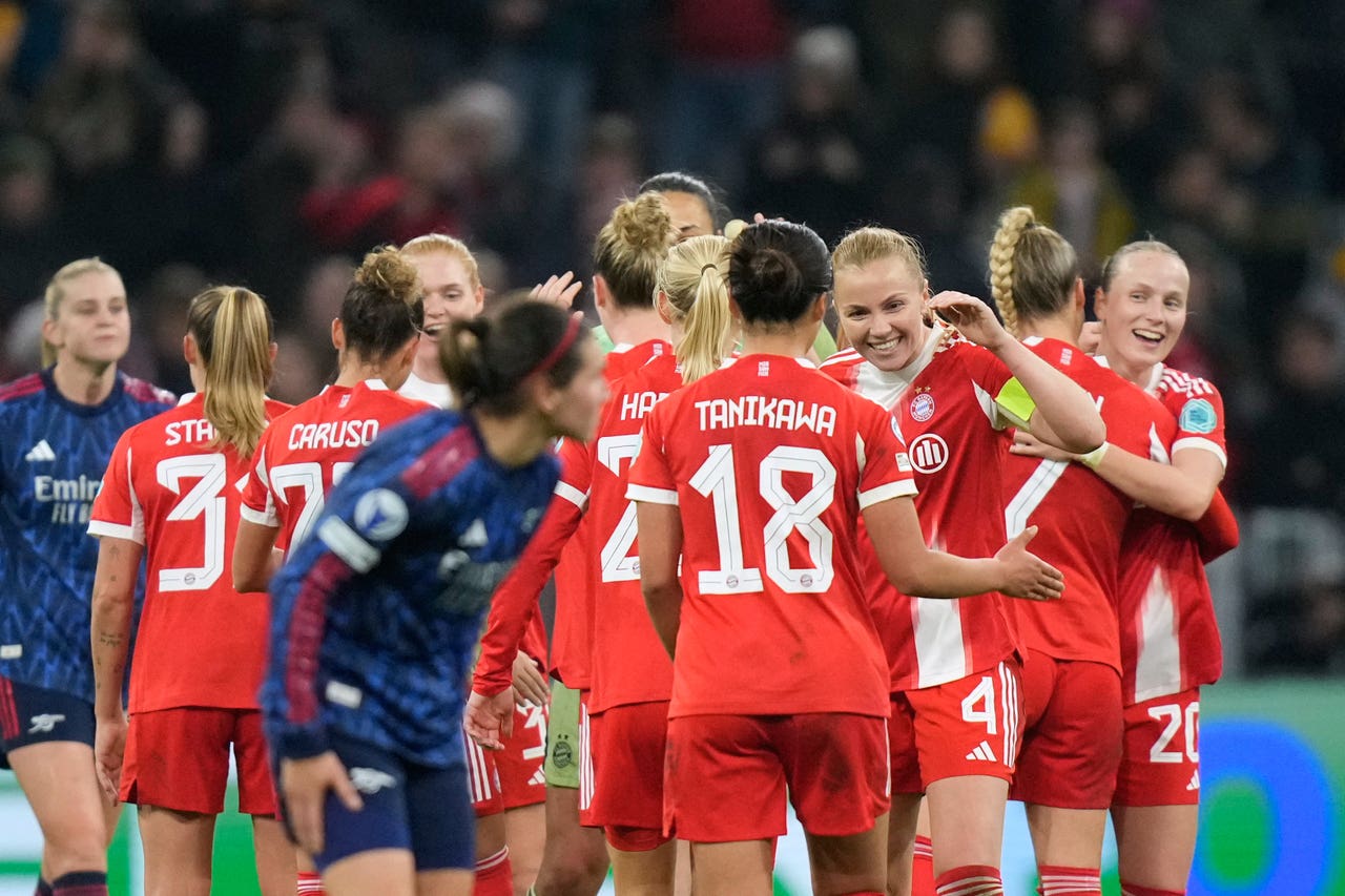 Arsenal’s second-half performance against Bayern Munich ‘not good ...