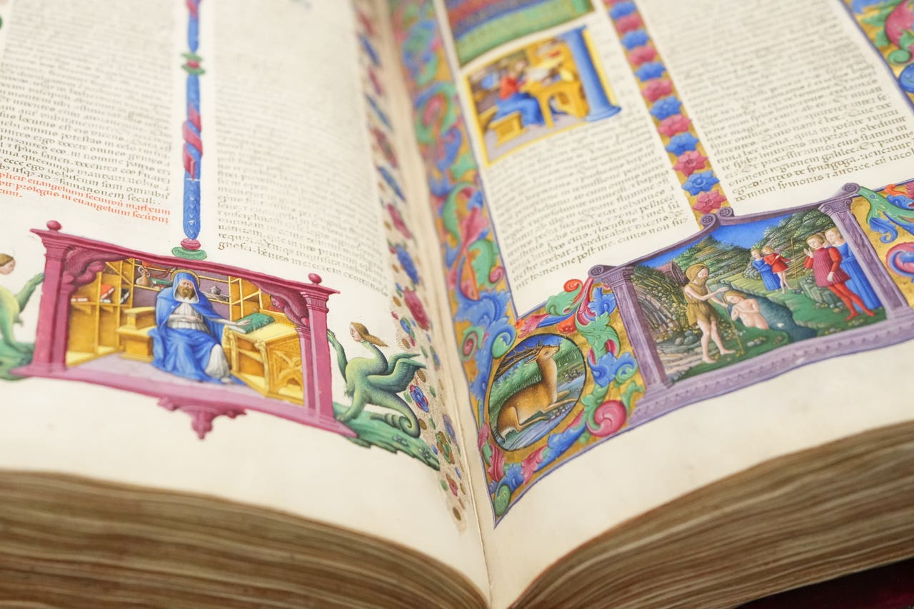 Bible described as the ‘Mona Lisa of illuminated manuscripts’ goes on ...