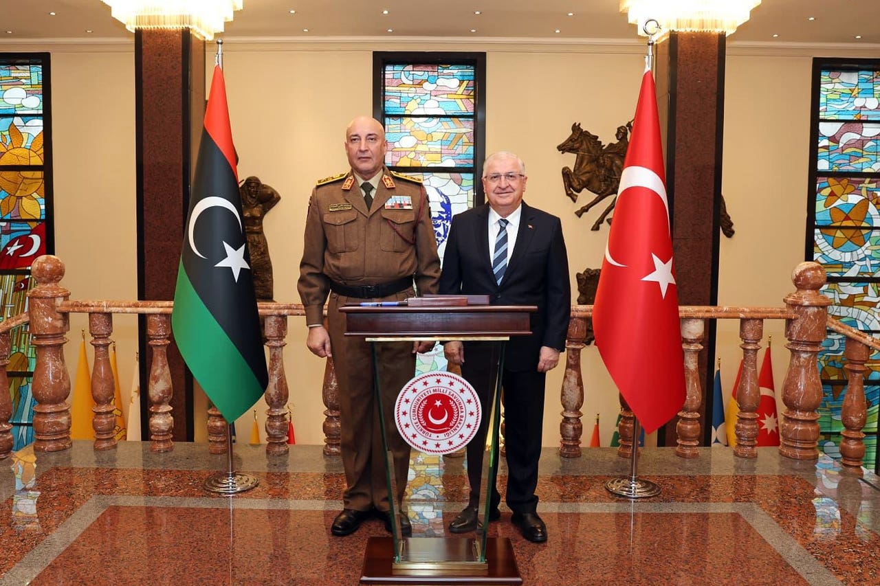 Libya’s military chief and four others killed in plane crash over Turkey