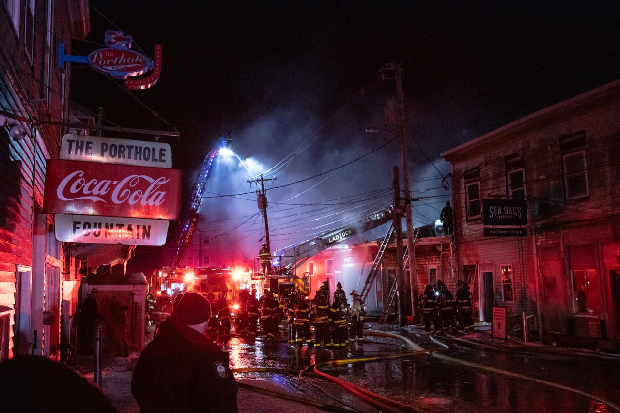 Fire tears through historic waterfront in Maine | Western Telegraph