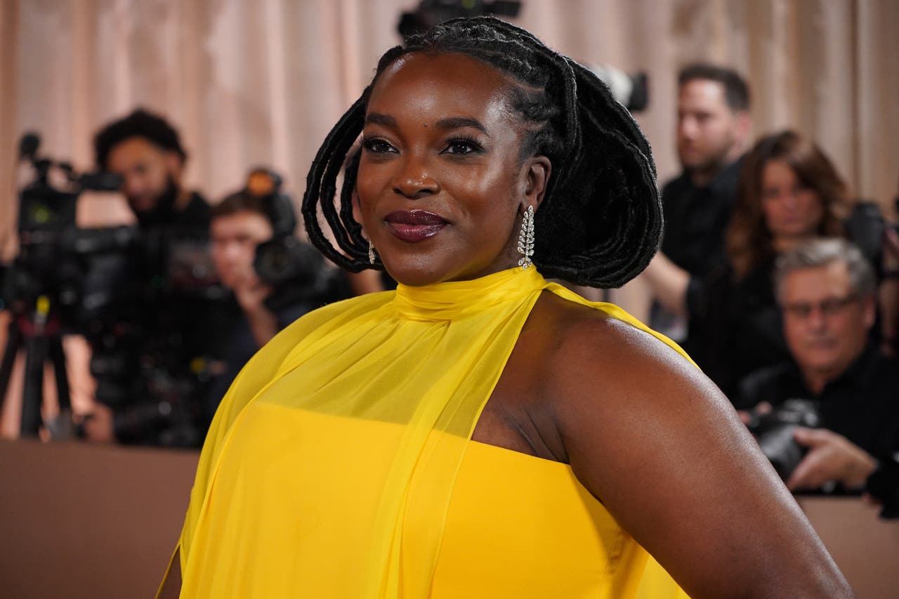 Wunmi Mosaku reveals pregnancy on Golden Globes red carpet | North ...