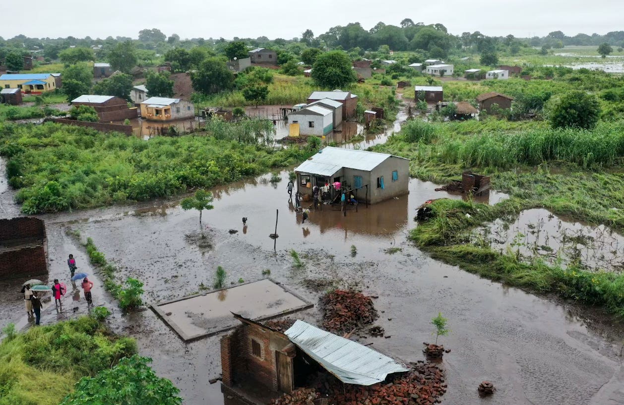 More than 100 dead in torrential rain and floods across southern Africa ...