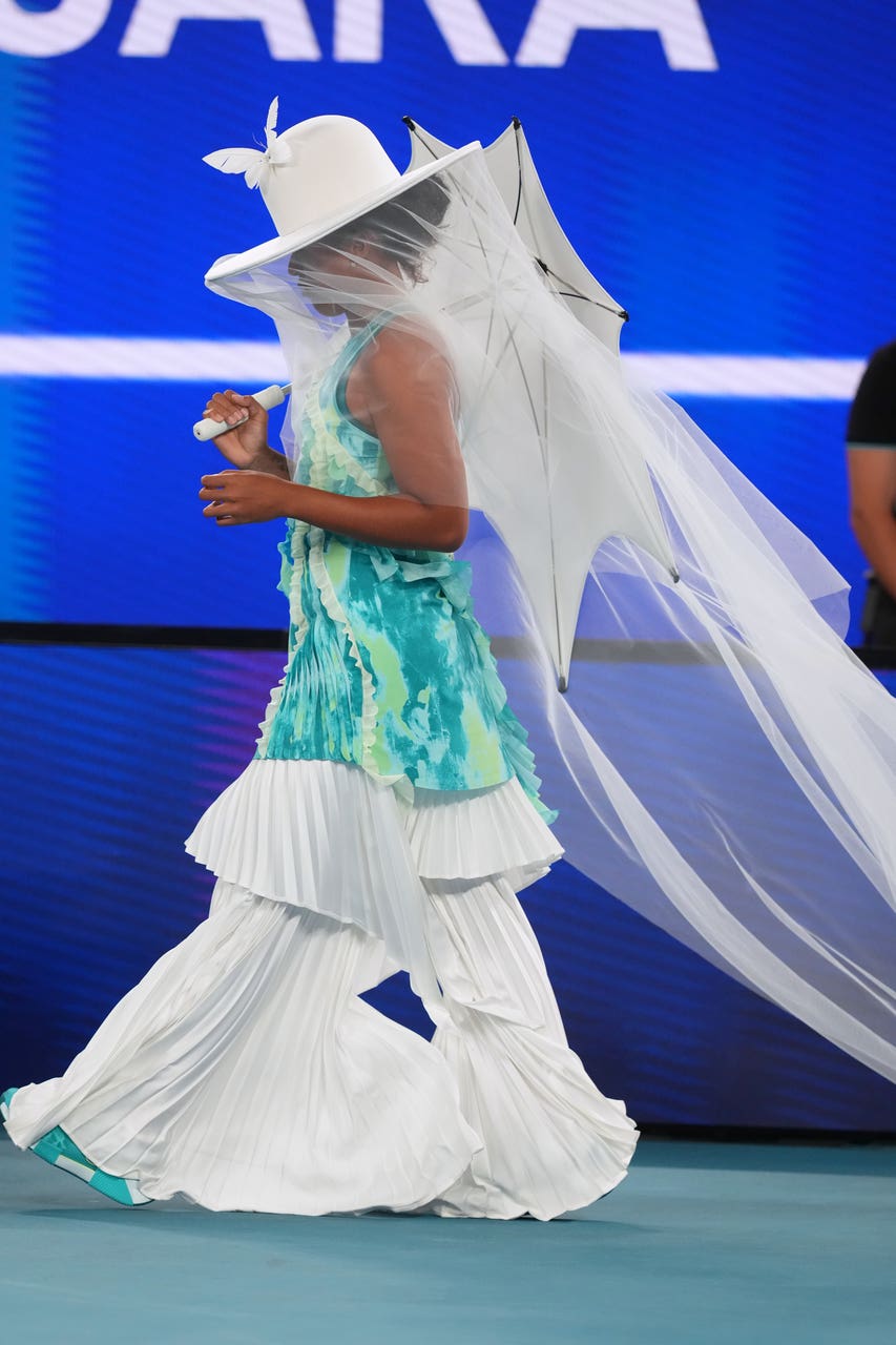 Boris Becker says Naomi Osaka’s flamboyant entrance was ‘contradictory ...