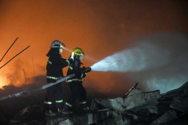 At least 26 killed by explosion at fireworks plant in central China ...